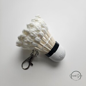 Crochet Badminton Shuttlecock Keychain | Adopt a Retired Birdie ...
