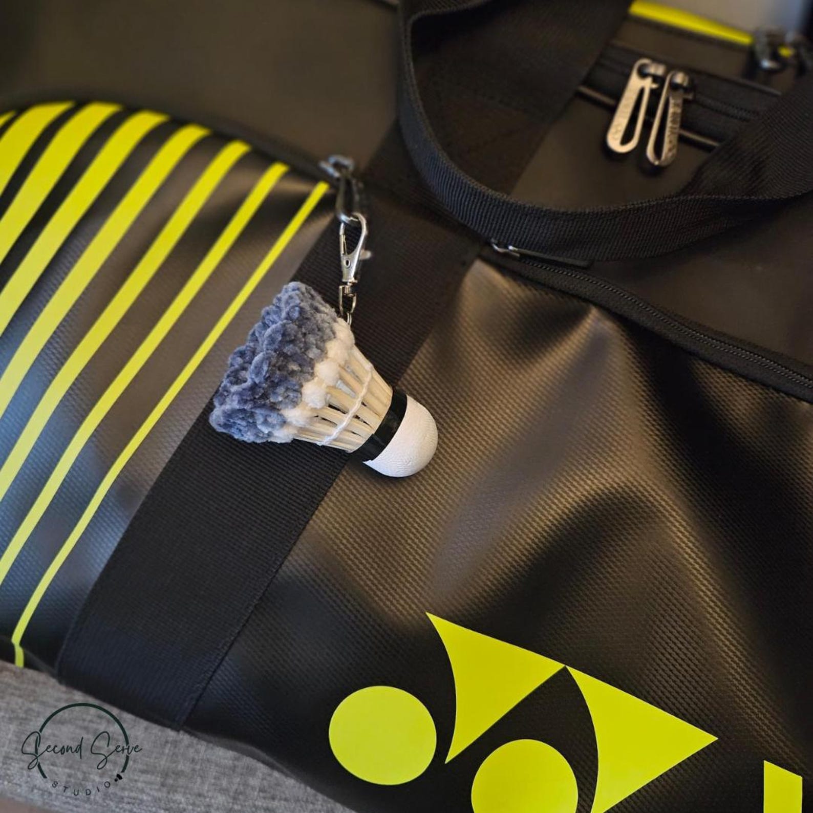 Crochet Badminton Shuttlecock Keychain | Adopt a Retired Birdie ...