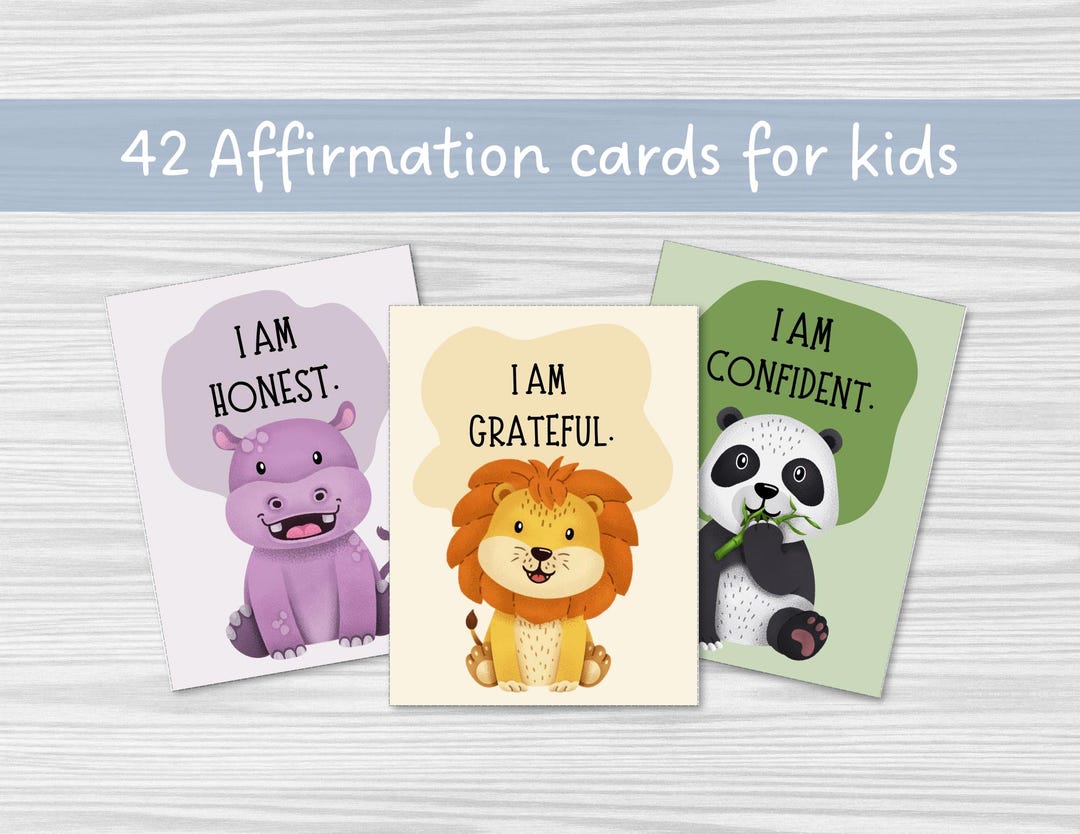 Lunch Box Notes, Affirmation Cards for Kids, Back to School Lunch Box ...