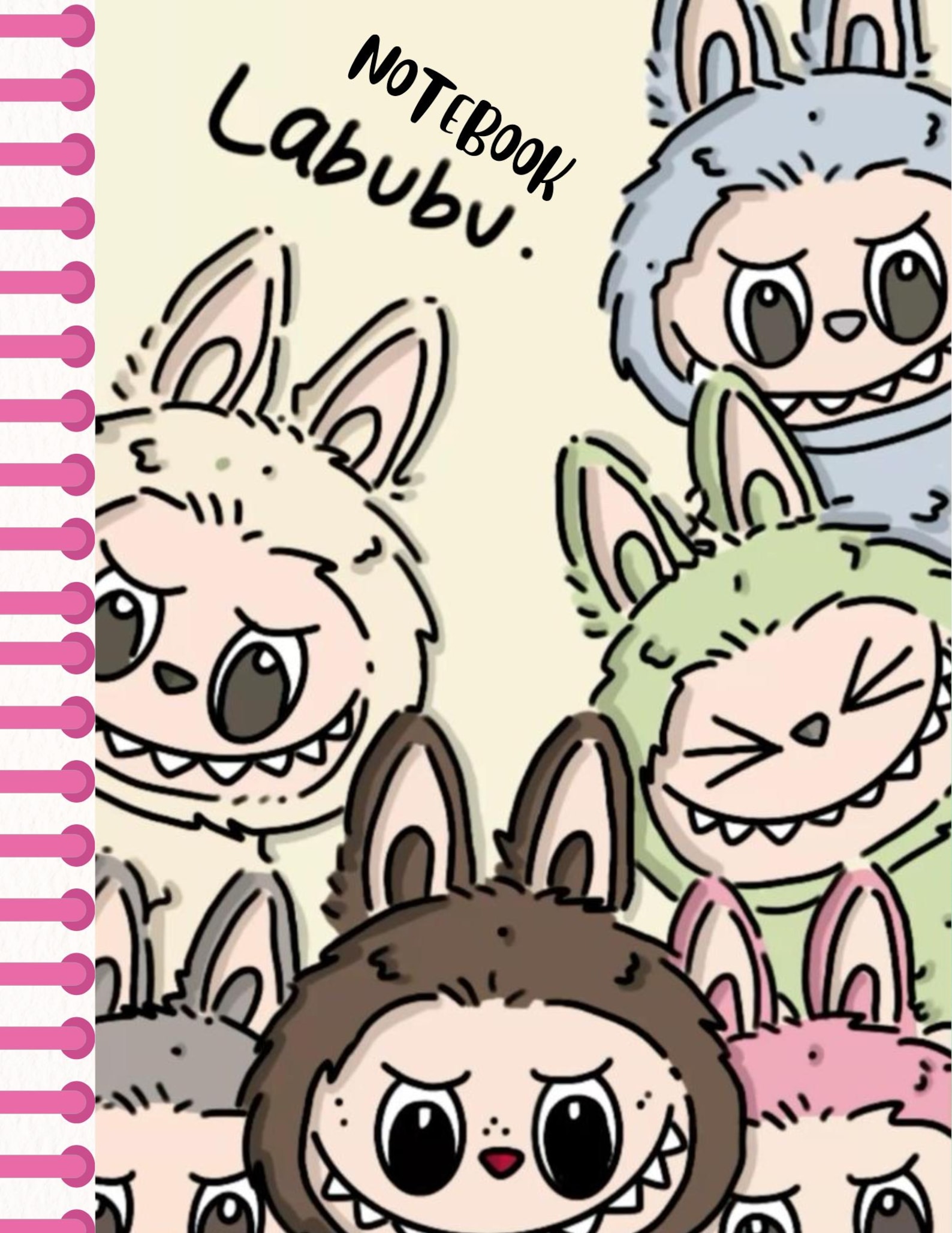 LABUBU NOTEBOOK - Etsy