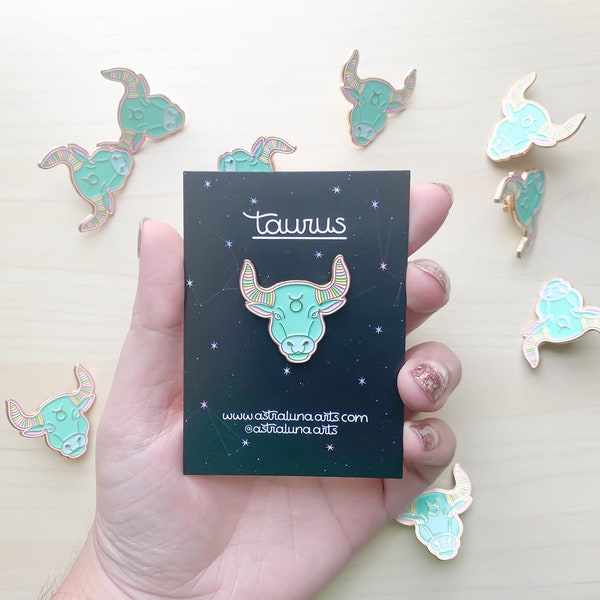 Bull Lapel Pin - Etsy