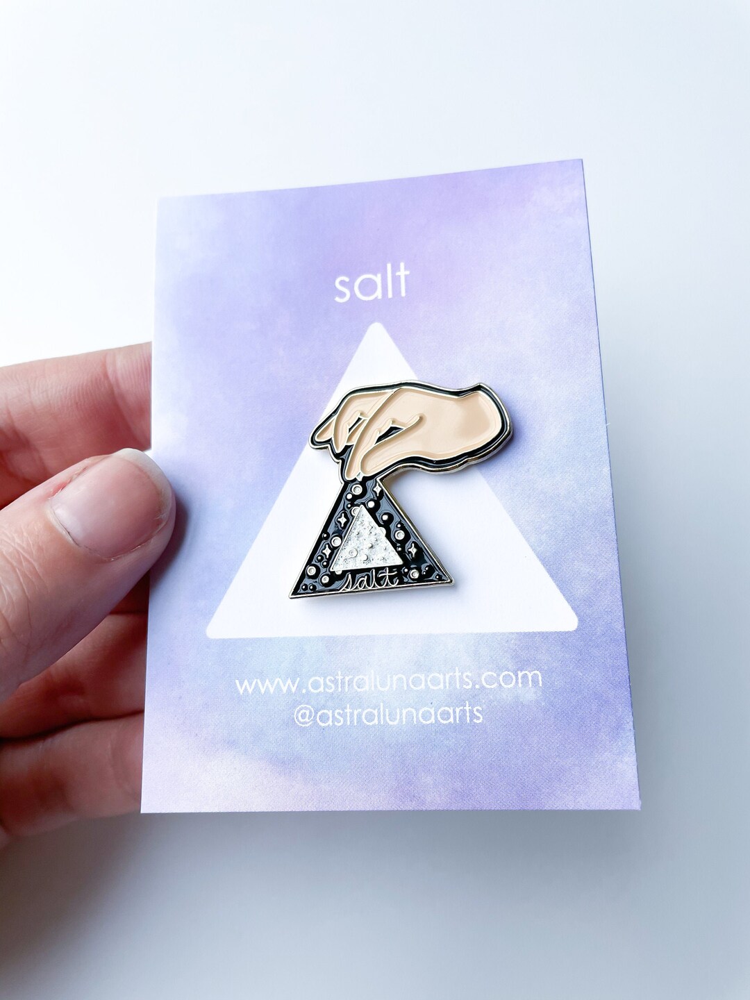 Salt Pin, Enamel Pin, Lapel Pin, Salt, Sprinkle Seasoning, Gamer Pin ...