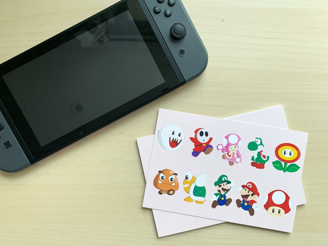 Retro Gamer Postcard Set Gamer Art Postcards Video Game - Etsy