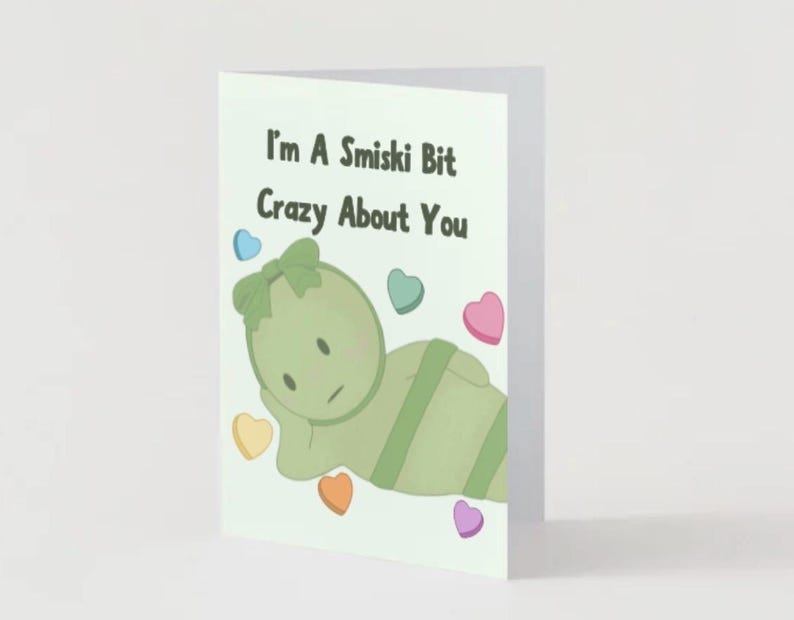 Smiski Greeting Card Digital - Etsy