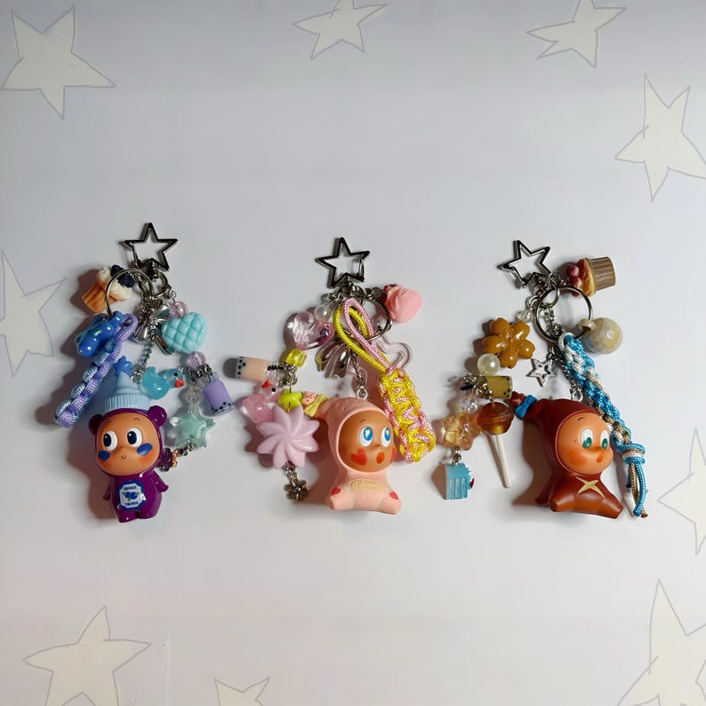 Twinkle Twinkle Bagcharm/keychain – Handmade - “create Your Taste-b ...