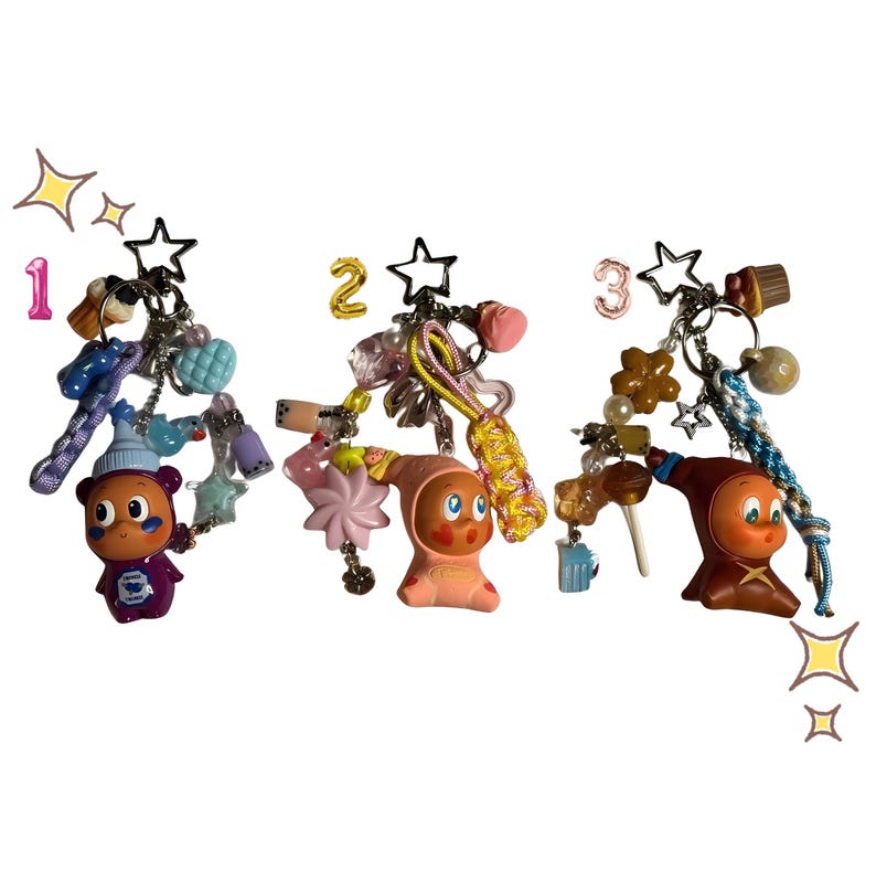 Twinkle Twinkle Bagcharm/keychain – Handmade - “create Your Taste-b ...