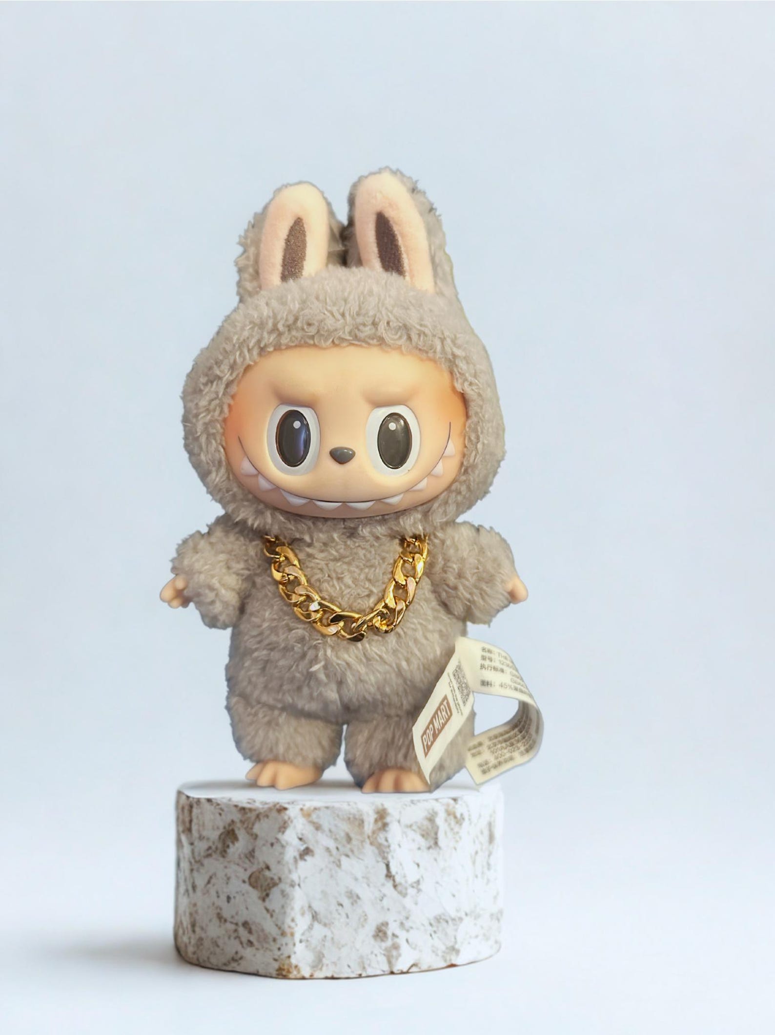 Mini Gold Cuban Link Chain for Labubu - Gold Accessory - Etsy