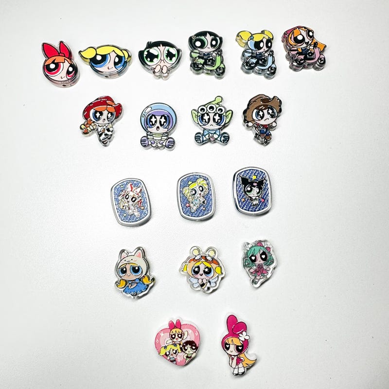 Power Puff Beads - Etsy