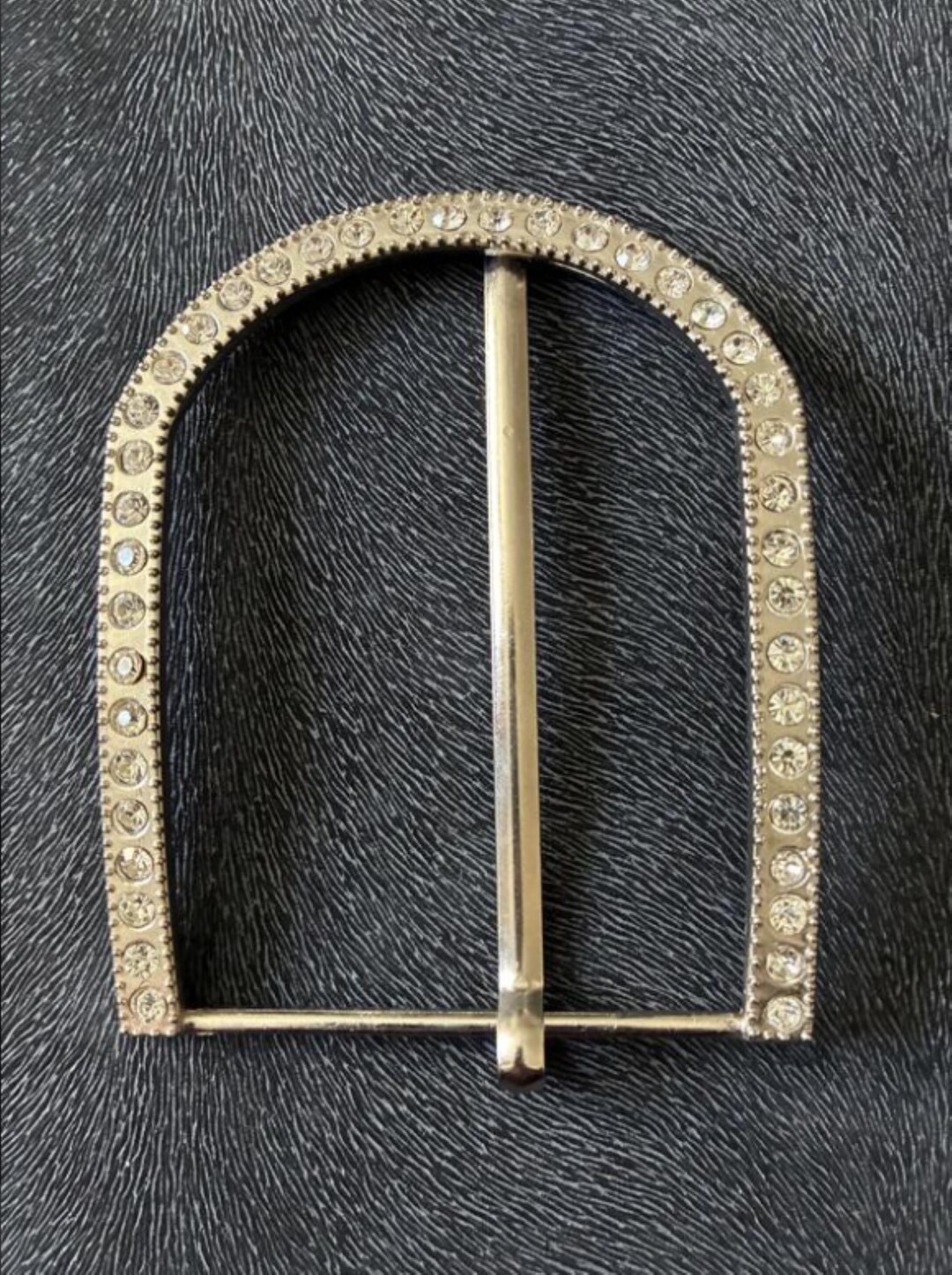Vintage Rhinestone Crystal Belt Buckle - Etsy