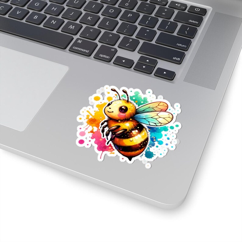 Bumble Bee Sticker: 3" Kiss-cut Vinyl Decal, Laptop Art - Etsy