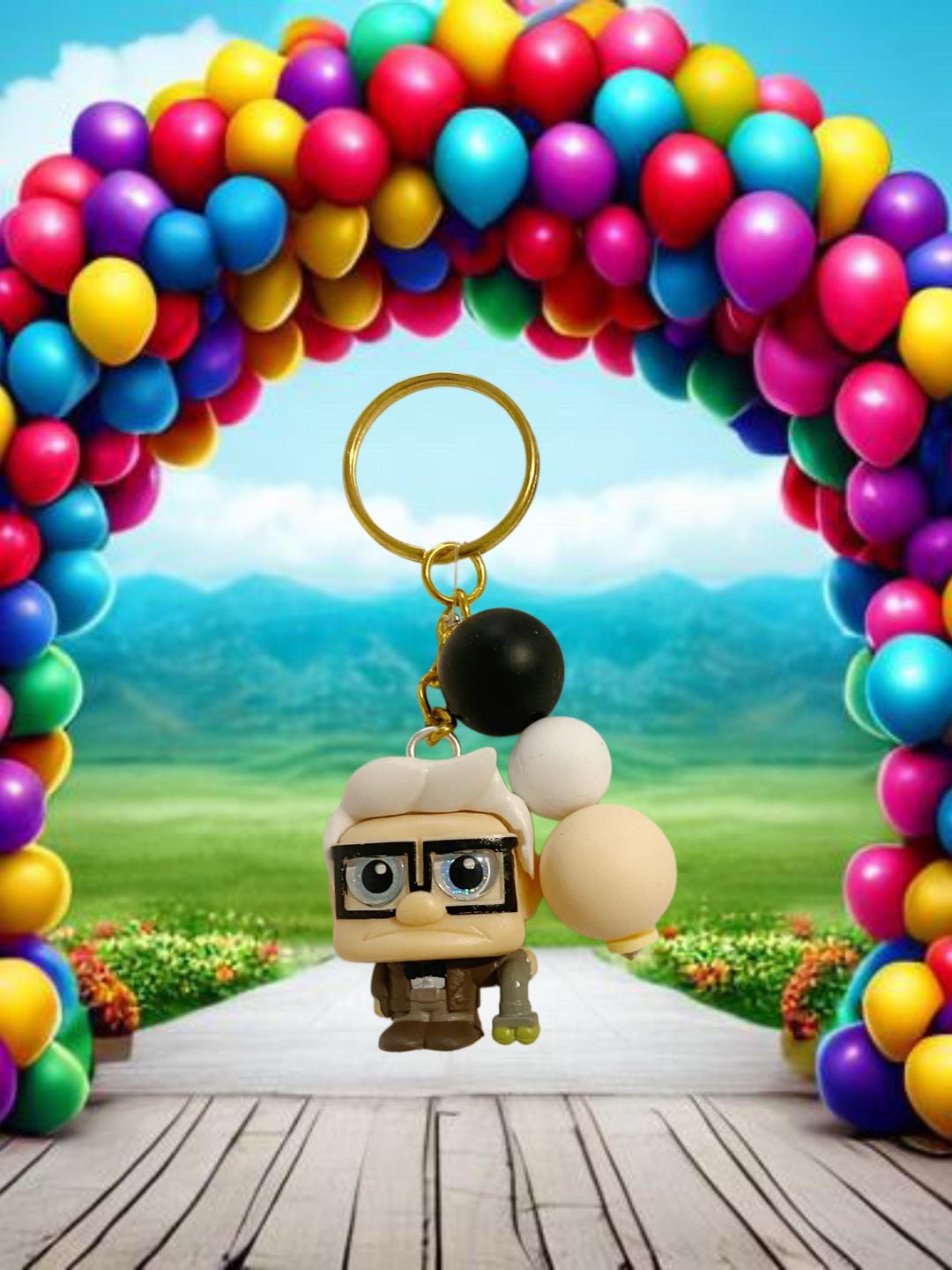 Carl Keychain - Etsy