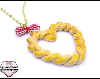 Bread necklace | Etsy