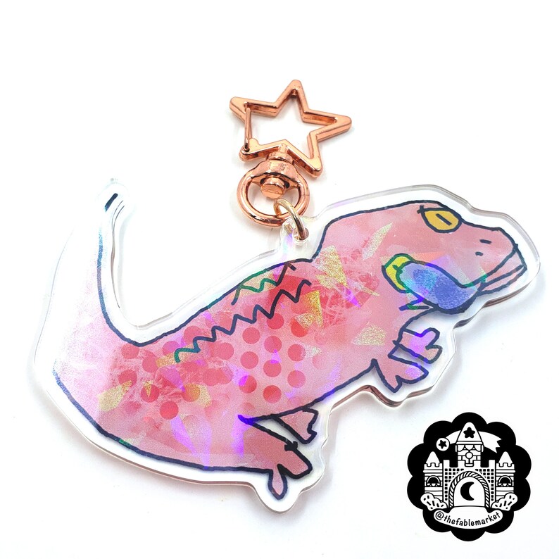 MLEM Lizard Keychains Blep Funny Lizard Weird Lizard Gecko - Etsy UK