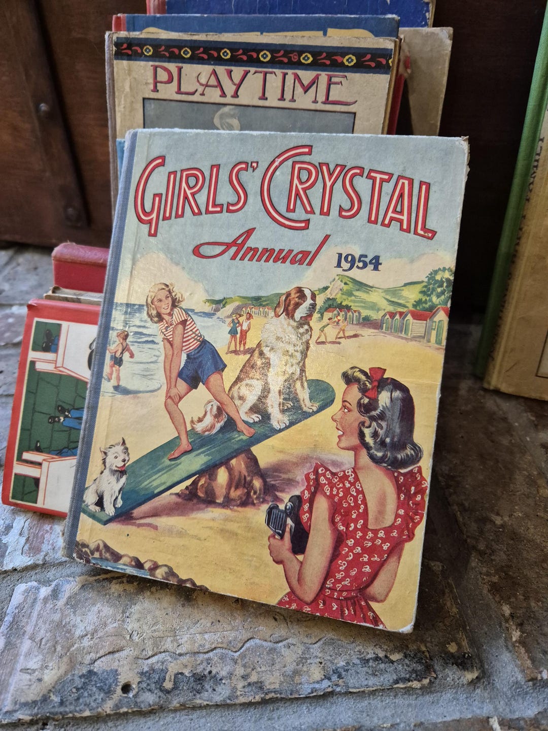 A Sip of Nostalgia: Vintage 1954 'girls' Crystal Annual' – A Glimpse ...