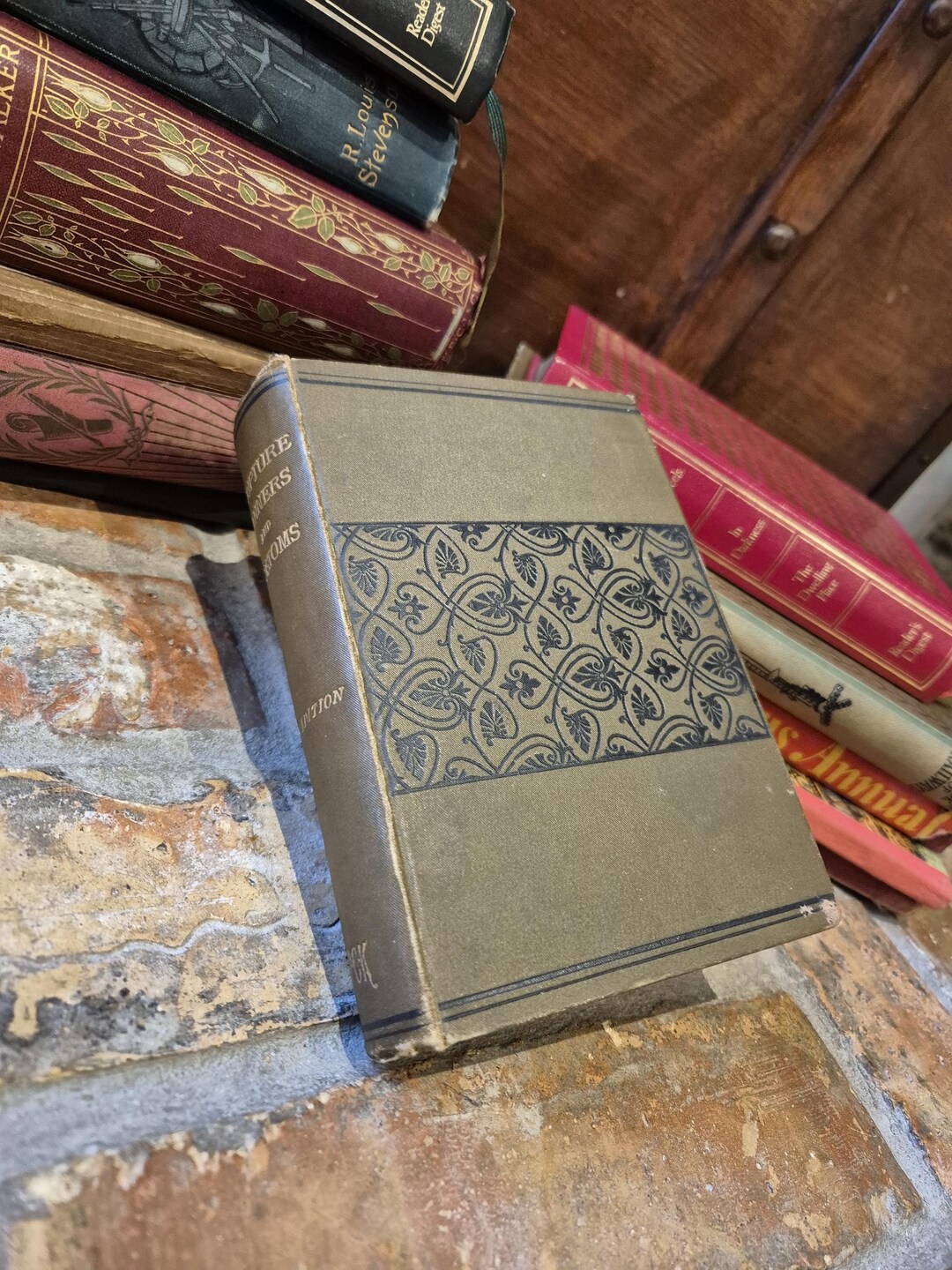 Victorian Merit: Antique 1893 'scripture Manners and Customs' With Rare ...
