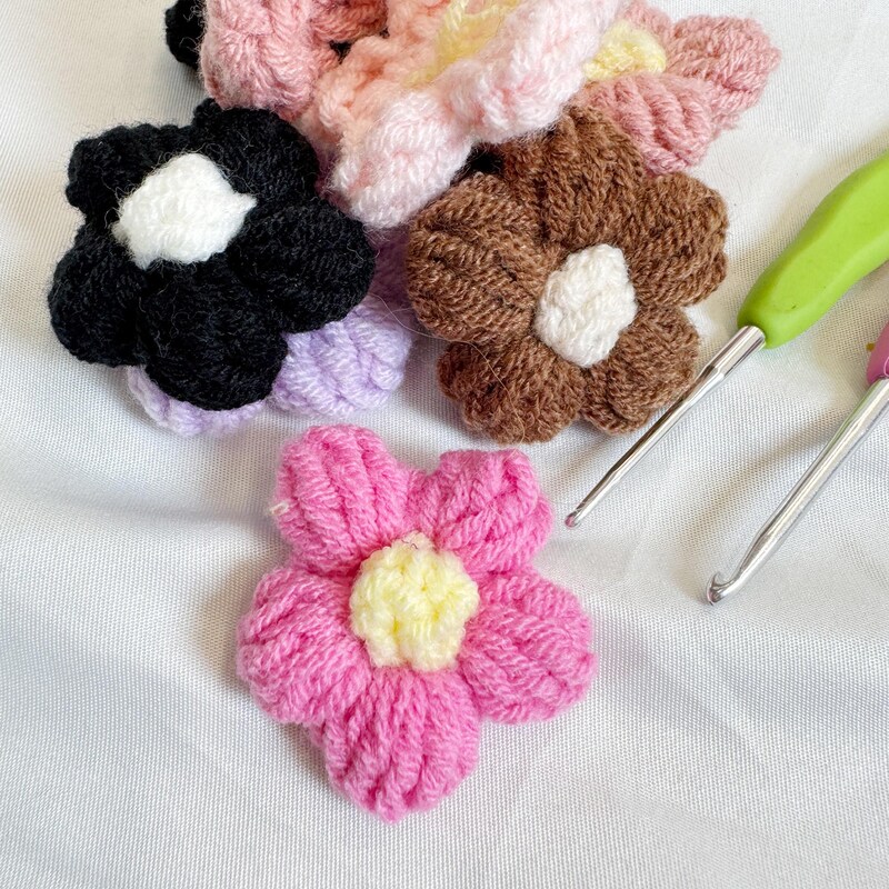 Wool Flowers - Etsy