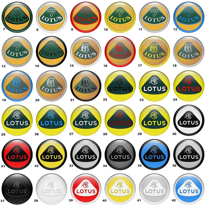 Lotus Wheel Stickers - Etsy