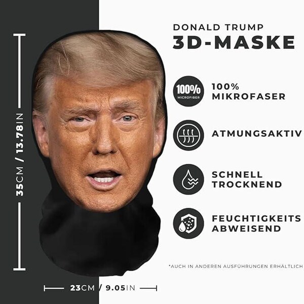 Realistic Trump Mask - Etsy