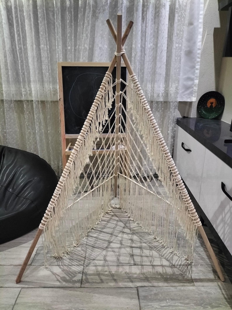 Handmade Macrame Tent: Boho Wedding, Party Photo Booth - Etsy