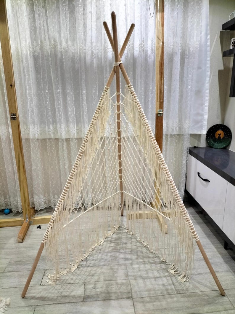 Handmade Macrame Tent: Boho Wedding, Party Photo Booth - Etsy