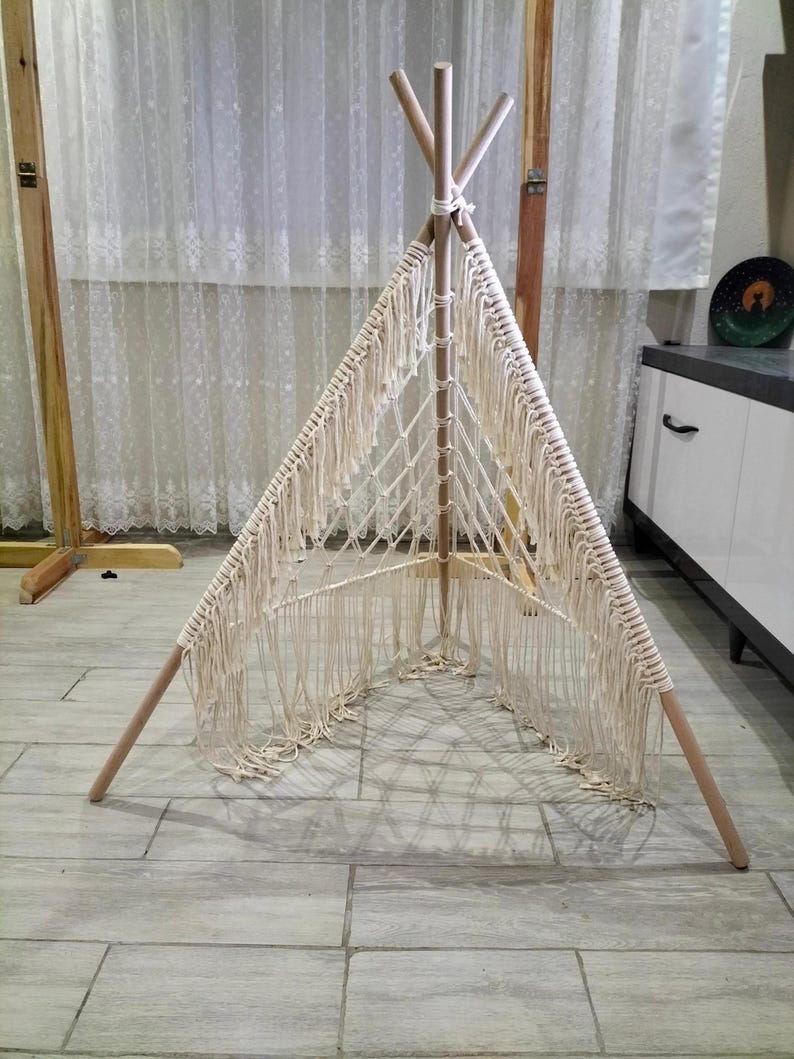 Handmade Macrame Tent: Boho Wedding, Party Photo Booth - Etsy