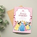 Editable Princess & Prince Invitation | Royal Birthday Party Invite ...