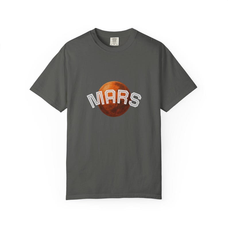 Mars Graphic Unisex T-shirt, Vintage Space Tee, Sci-fi Apparel, Gift ...