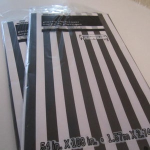 TABLE COVER Striped Table Cover Party Decor Table Top - Etsy