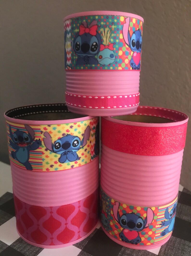 Stitch Decorative Cans Stitch Party Stitch Party - Etsy