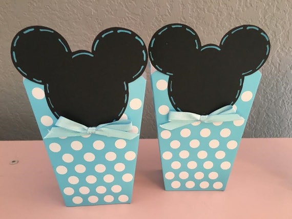 BABY Mickey, Party Favor Boxes, Treat Boxes, Popcorn Boxes, Baby Shower ...