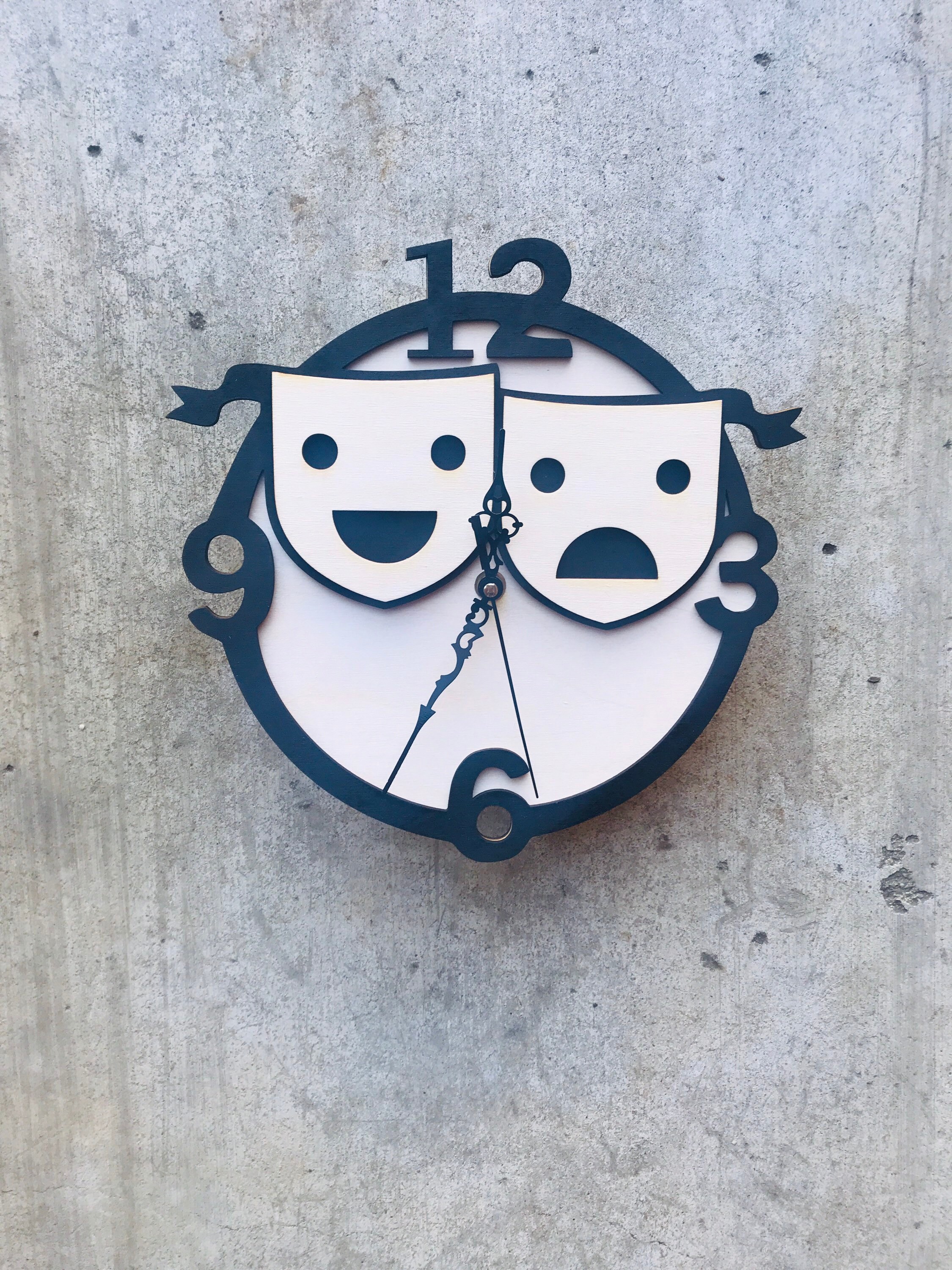 CUSTOM Drama Clock Engraved Drama Gift with name or phrase | Etsy