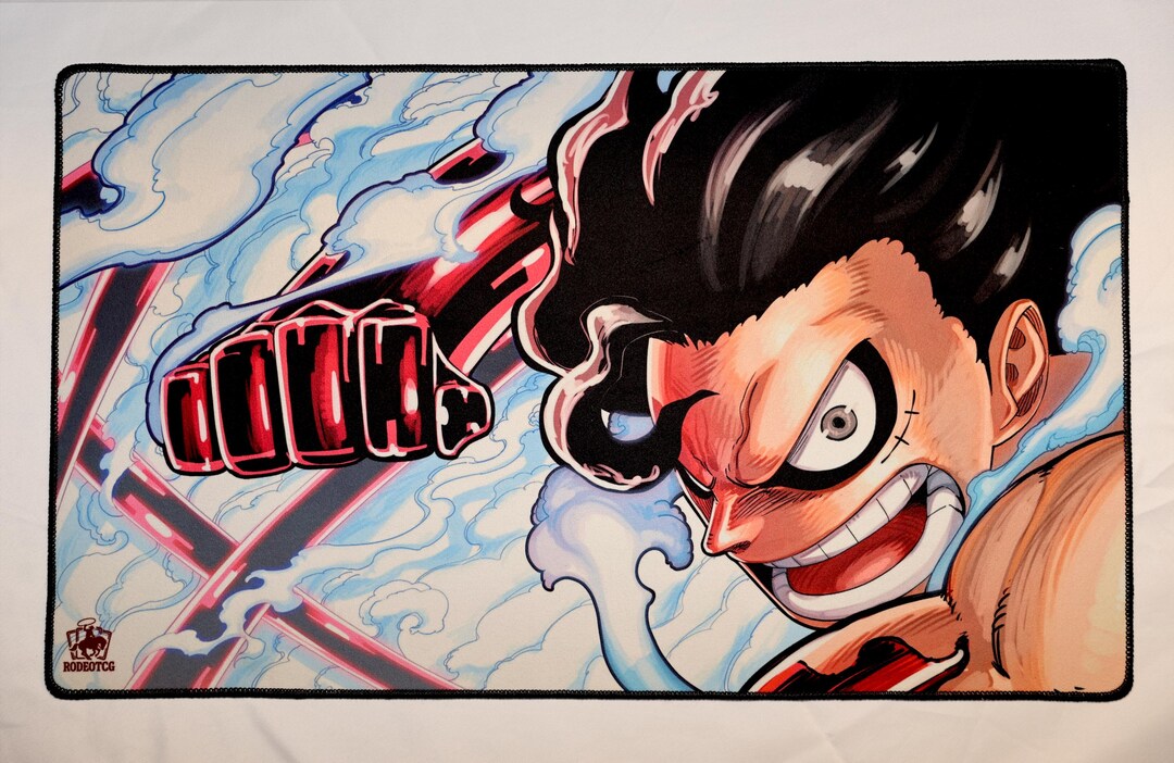 Luffy Playmat- Gear 4 Snakeman (cloth) - Etsy Australia