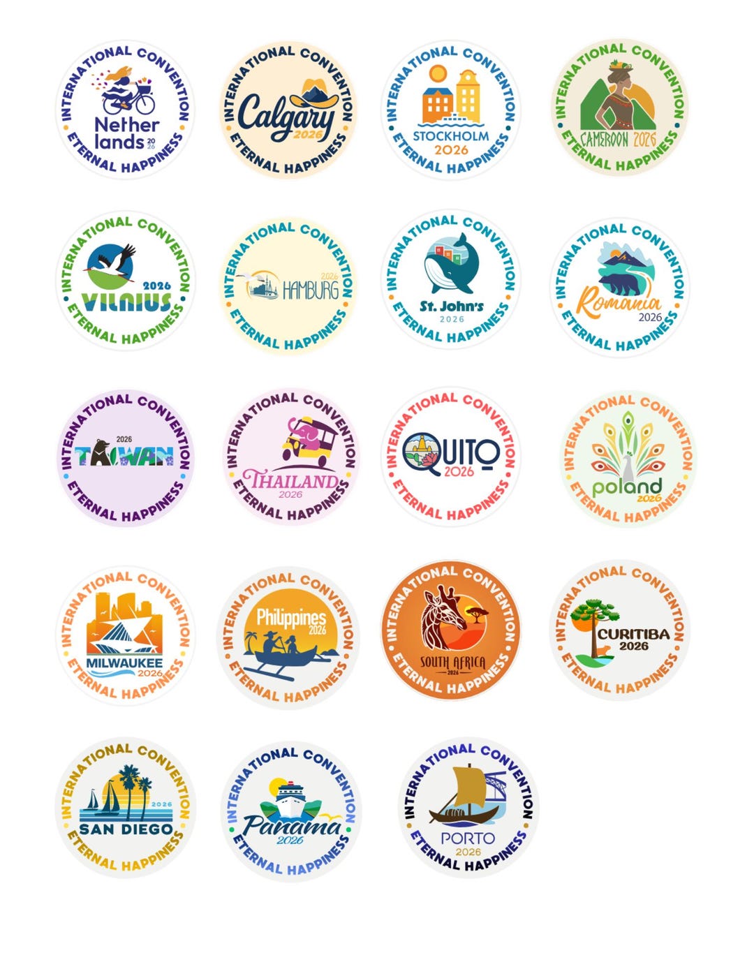 2026 International Convention Pins - Etsy