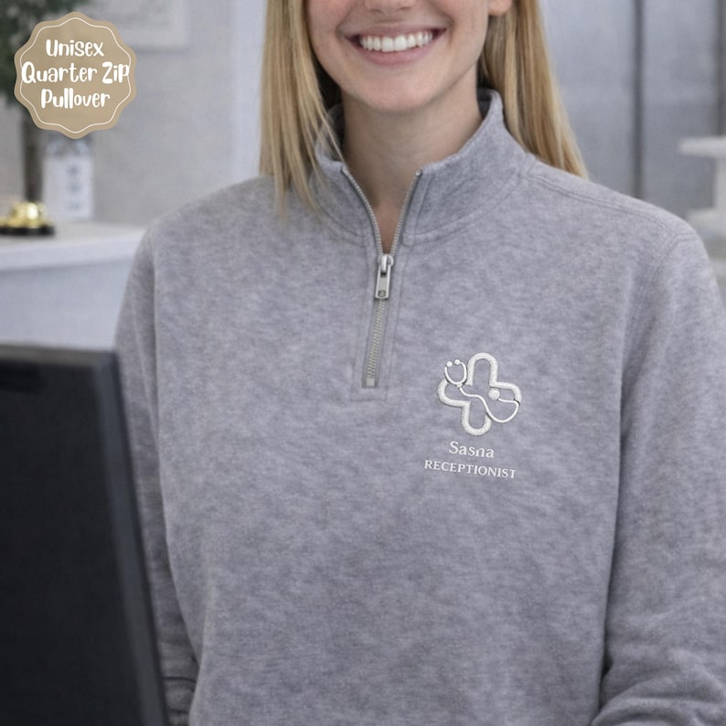 Custom Embroidered Medical Uniform | Personalized Doctor Polo or ...