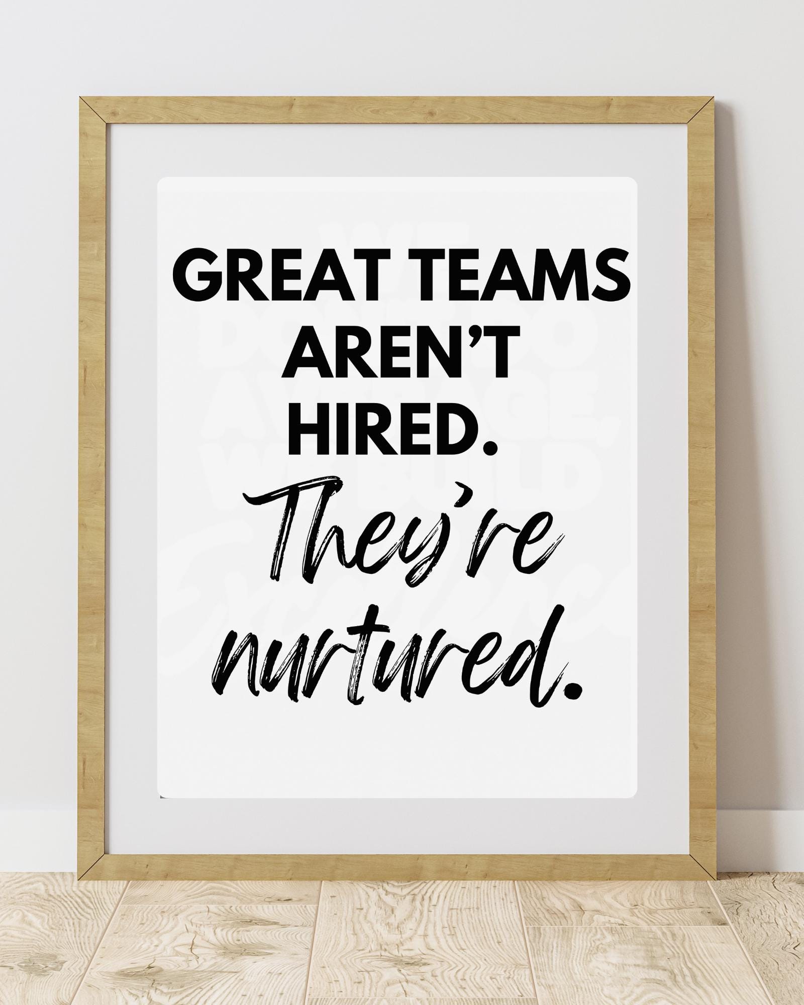 HR Office Decor: Motivational Workplace Quotes Art Prints (digital ...