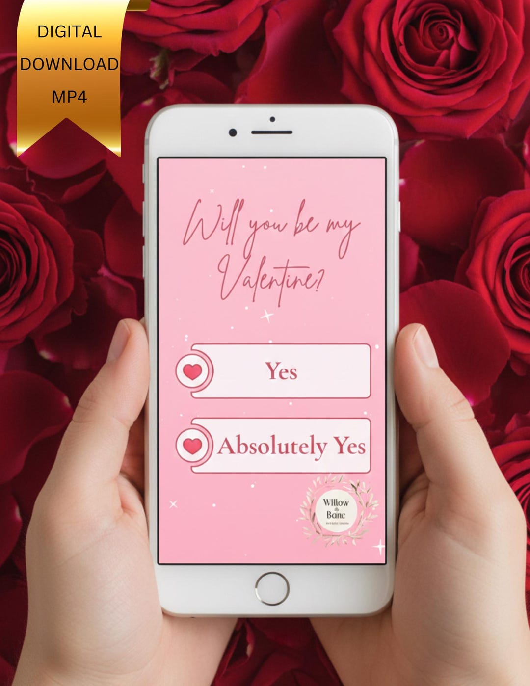Valentine’s Day Animated E-card | Cute “will You Be My Valentine” Video ...