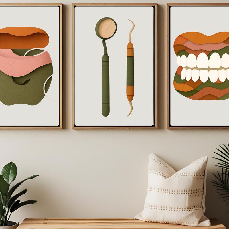 Dental Clinic Artwork - Etsy