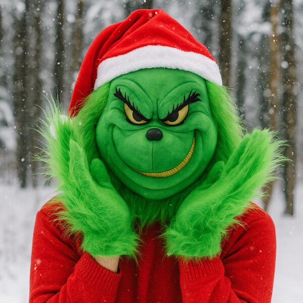 Grinch costume - Etsy Polska