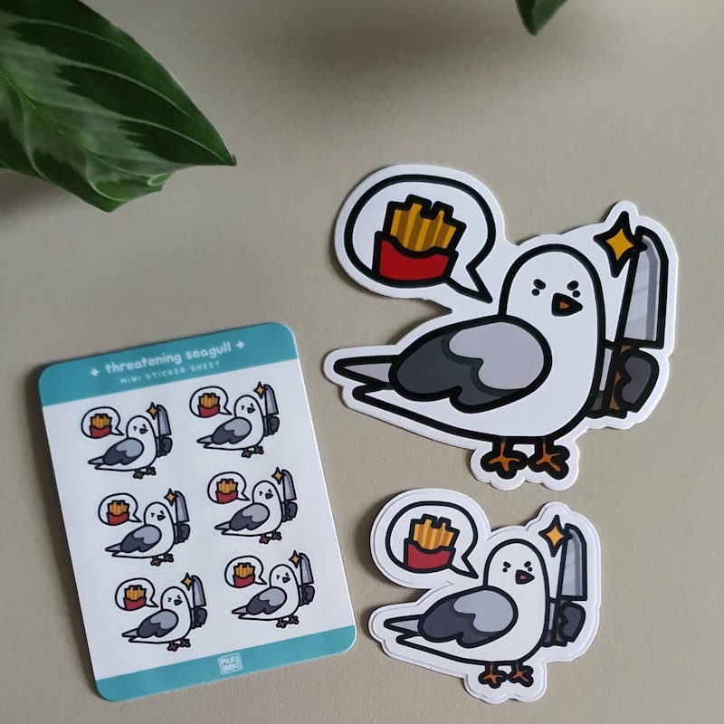 Seagull Car Stickers - Etsy UK