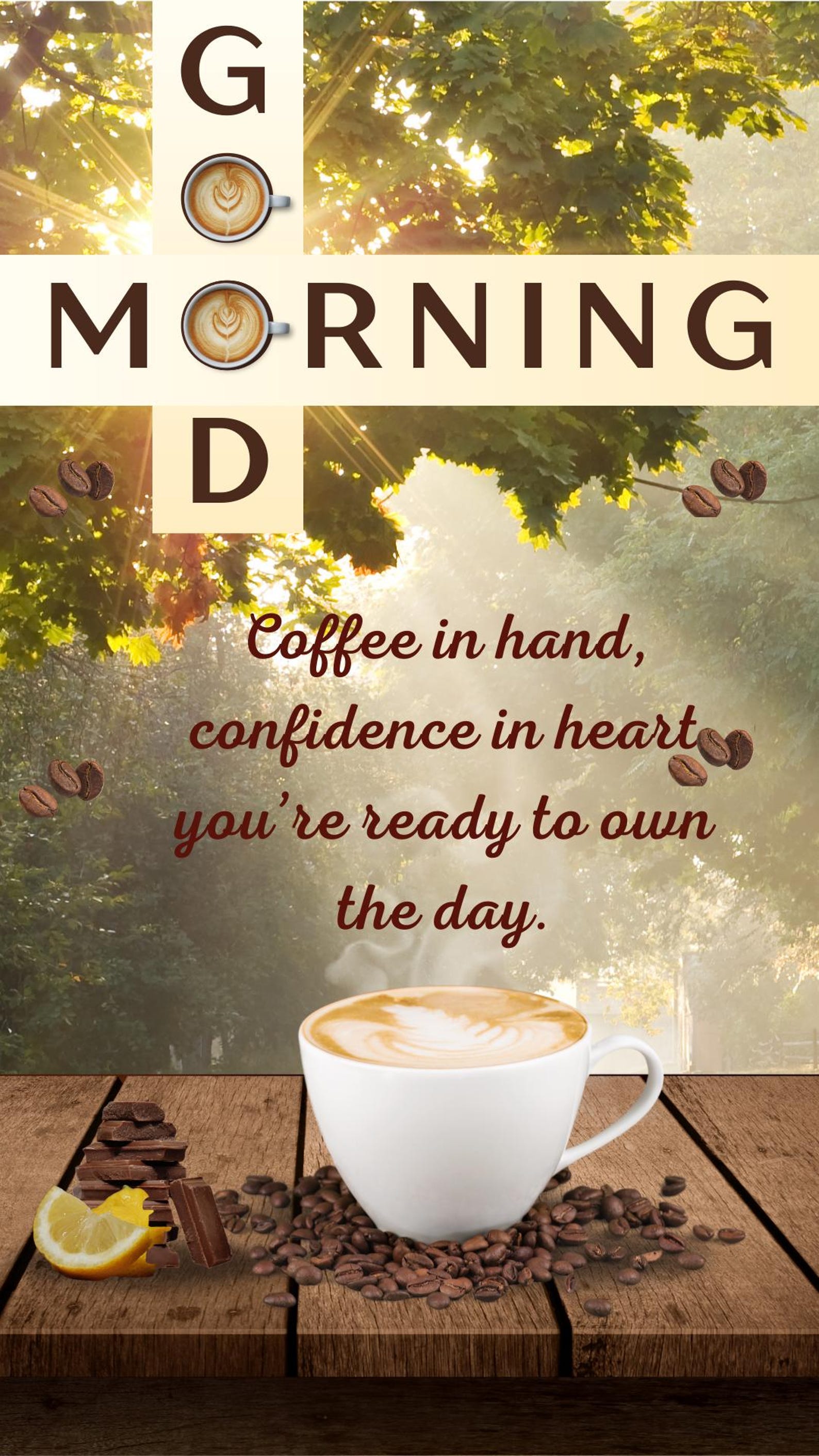 Good Morning Instagram Post Template | Editable Canva Template ...
