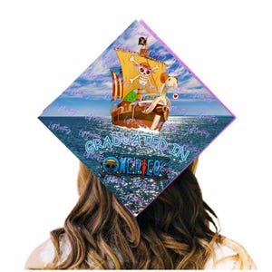 One Piece Anime Graduation Cap - Etsy