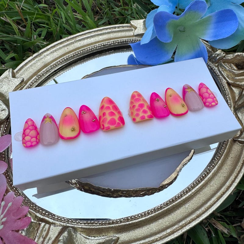 Cute Coffin Press On - Etsy