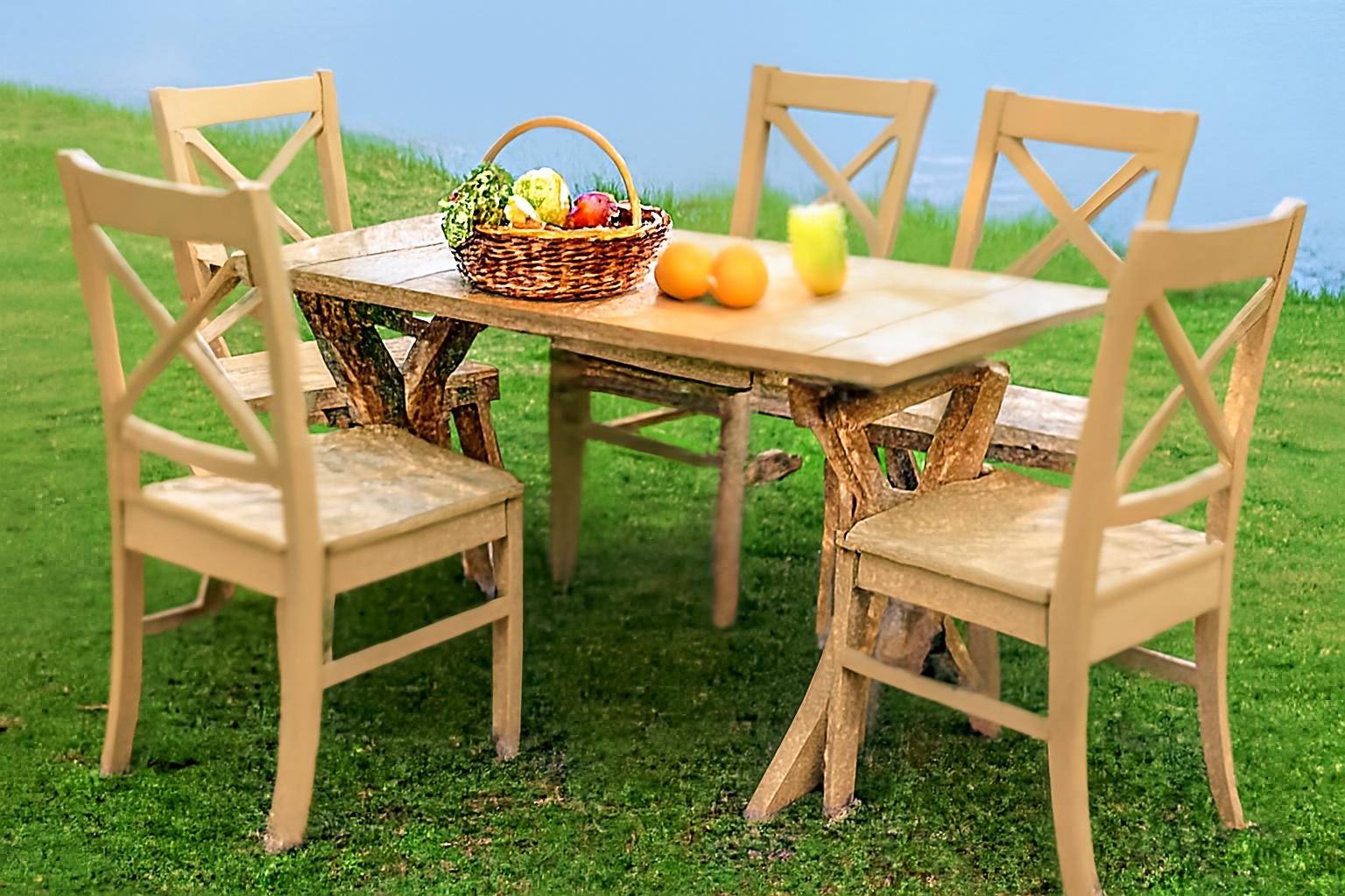 DIY Wooden Folding Table Plan – Modern Farmhouse Style With Step-by ...