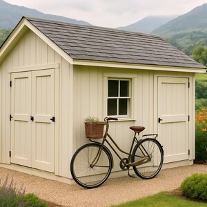 12x12 Garden Shed DIY Plans: Step-by-step Guide (PDF Download) - Etsy