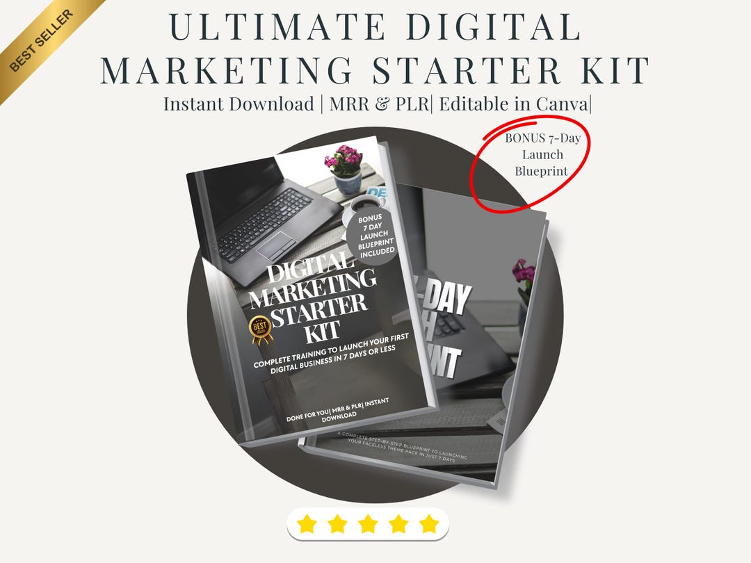 Ultimate Digital Marketing Starter Kit| Start Your Business in 7 Days ...