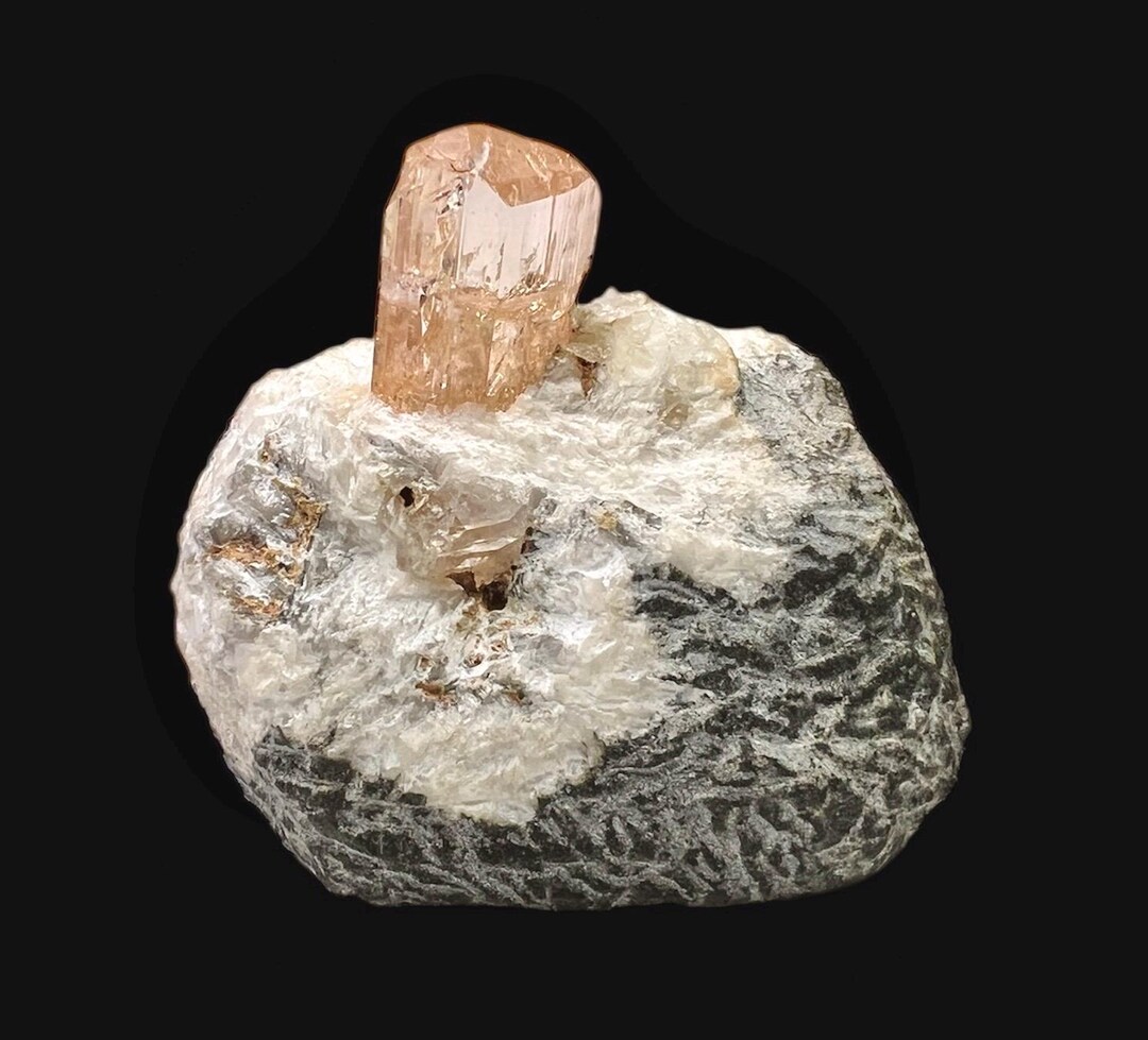 IMPERIAL TOPAZ on Matrix From Famous Katlang Mine Mardan Pakistan - Etsy