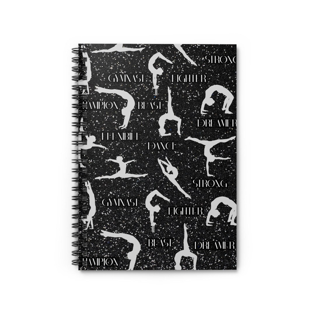 Gymnastics Dance School Journal Notebook. Back to School Spiral ...