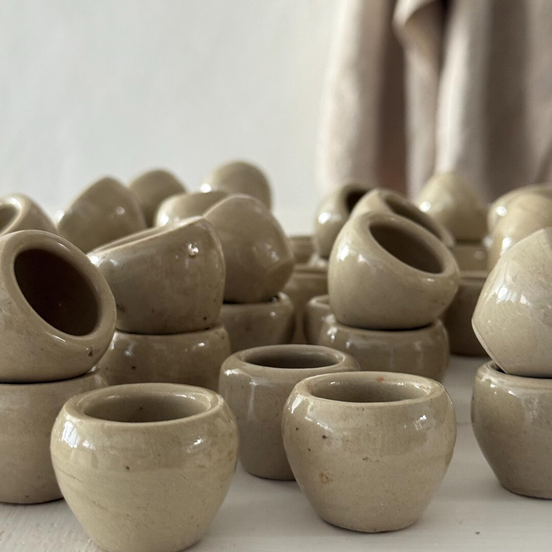 Back in Stock! 6 French Vintage Snail Pots, Escargot Pots - Etsy