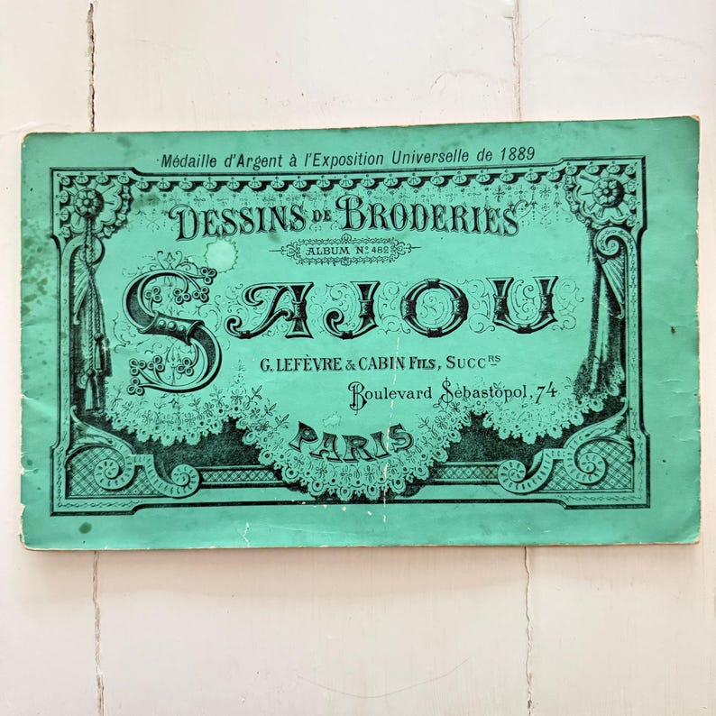 French Antique Sajou No 482 Alphabet Album - Etsy UK