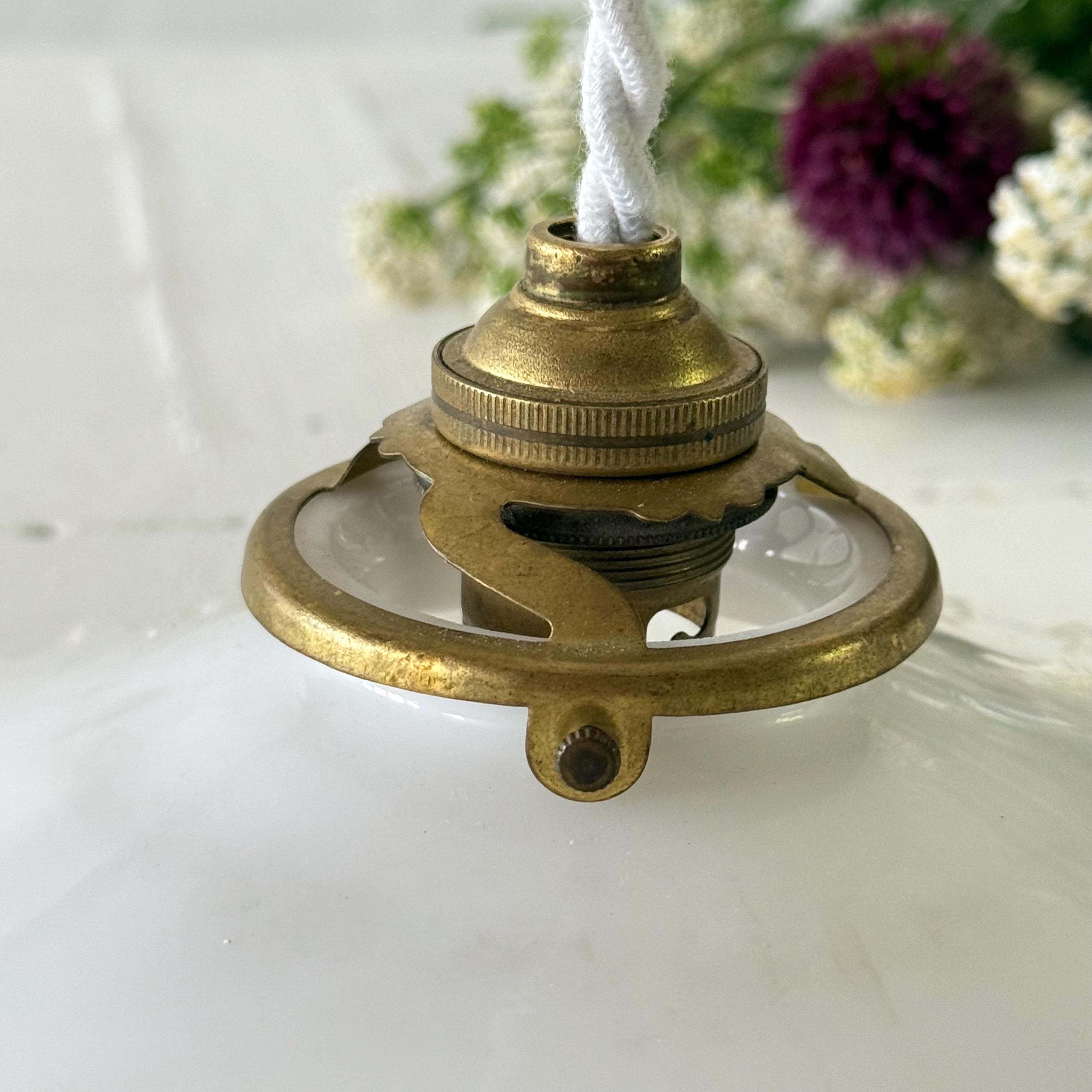 French Vintage Frilly Pendant Light Kit - Etsy